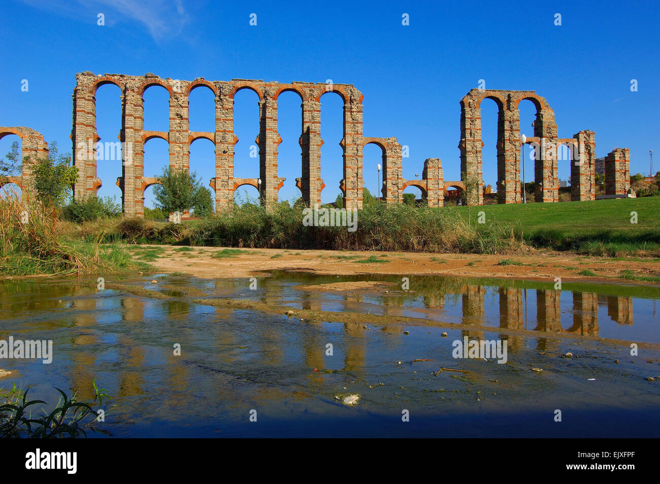 Merida, Los Milagros Aqueduct, Los Milagros Roman aqueduct , Aqueduct ...