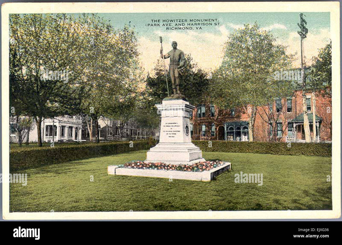 The Howitzer Monument, located at the intersection of Park Avenue and ...