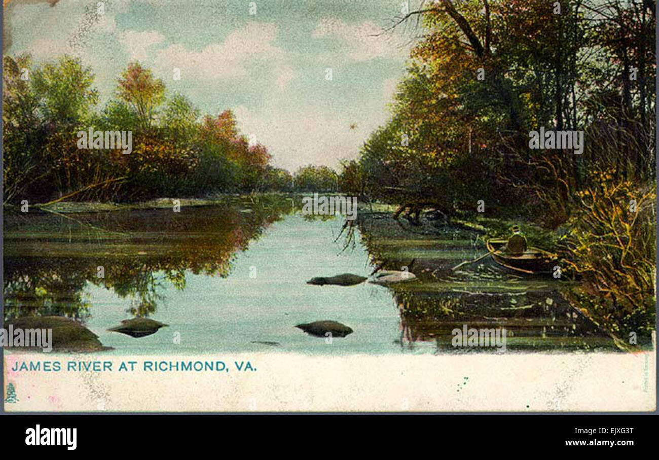 Richmond over the james hi-res stock photography and images - Alamy