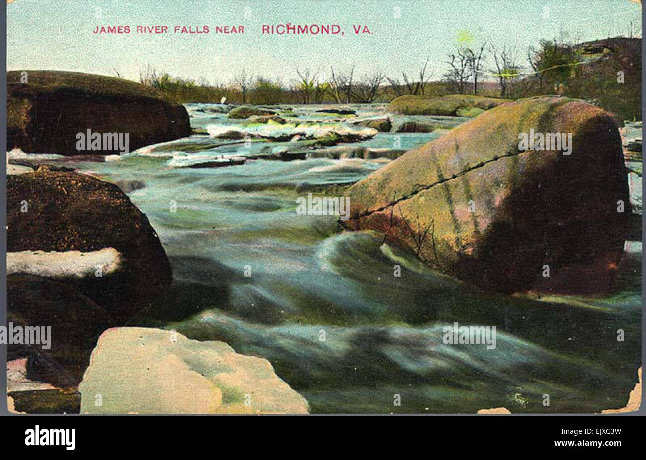 Richmond over the james hi-res stock photography and images - Alamy