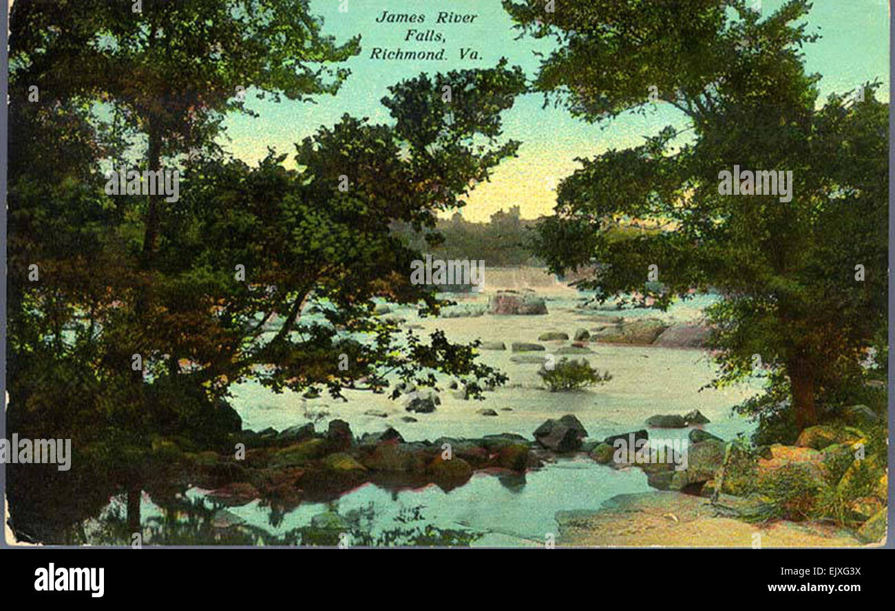 Richmond over the james hi-res stock photography and images - Alamy