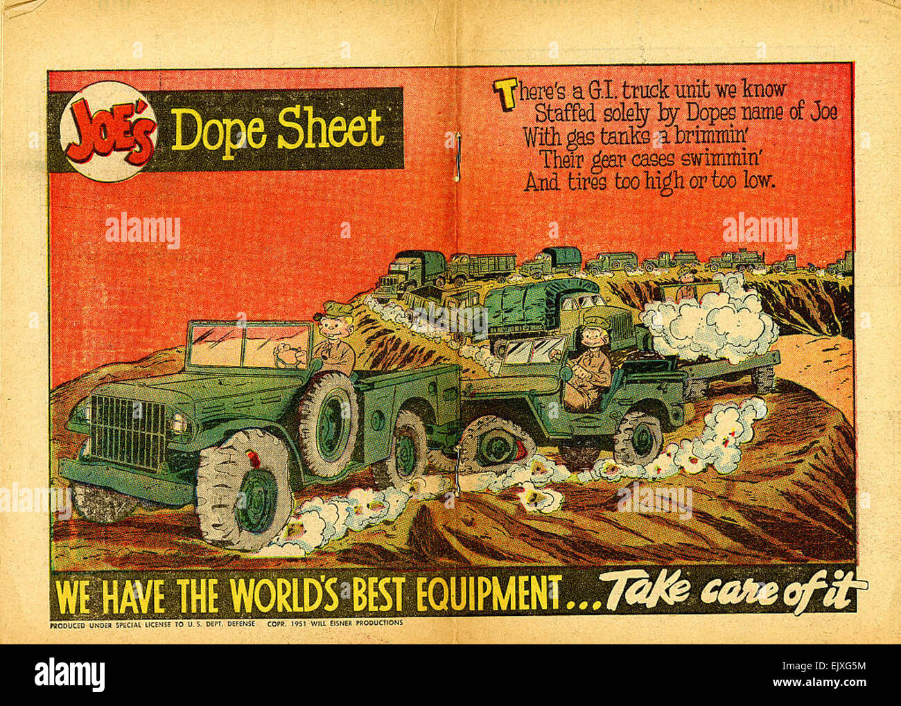 Creating a character named joe dope after the war hi-res stock ...