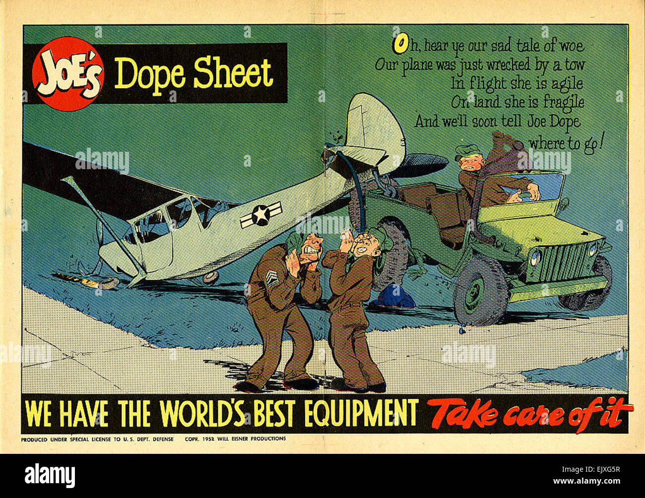 This issue of 'Joe's Dope Sheet' (1952) showcases the work of Will ...