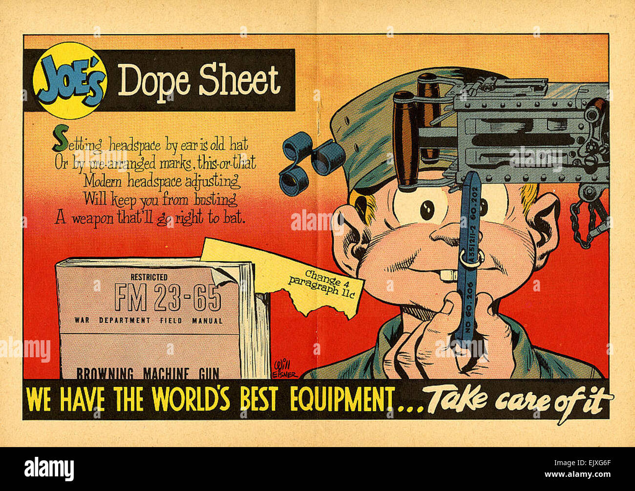 *Joe's Dope Sheet* (1955) was a comic series created by Will Eisner ...