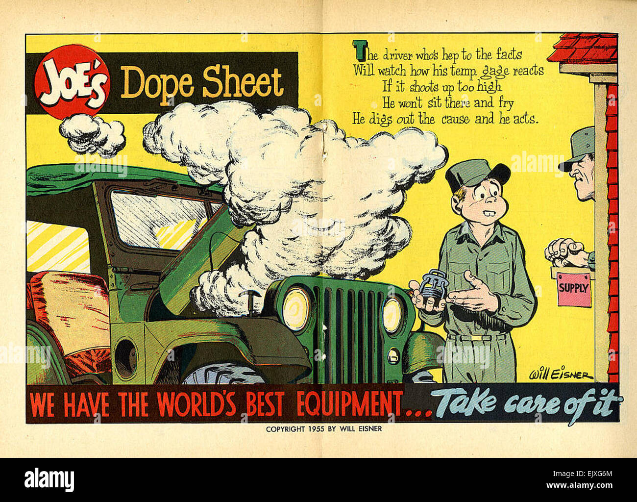 Joe's Dope Sheet (Issue 031 1955 page024 page025 Stock Photo - Alamy