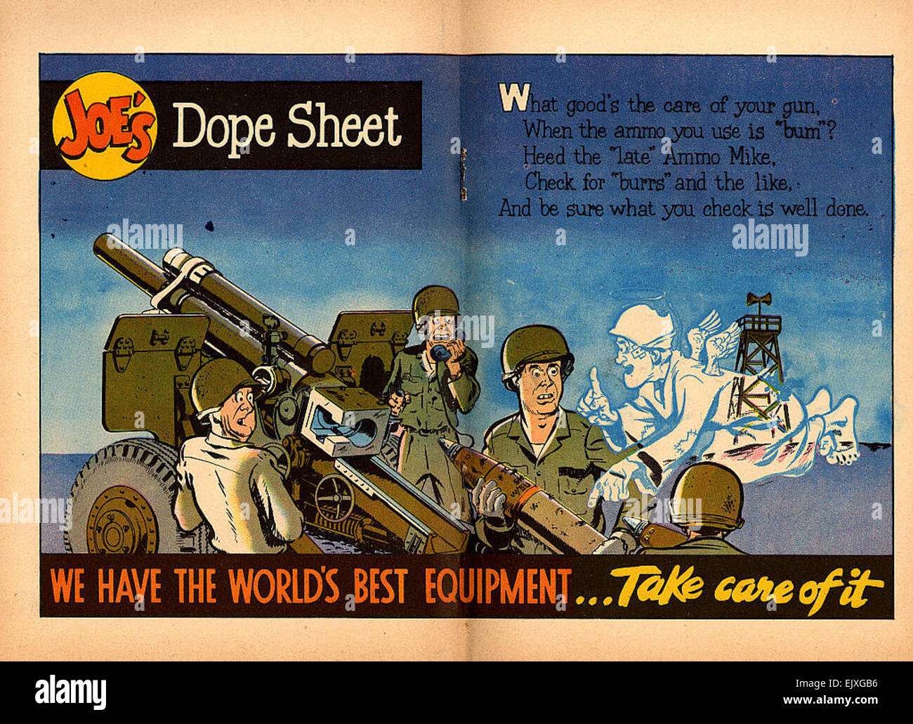 This issue of *Joeâ€™s Dope Sheet* from 1957 highlights Will Eisner's ...