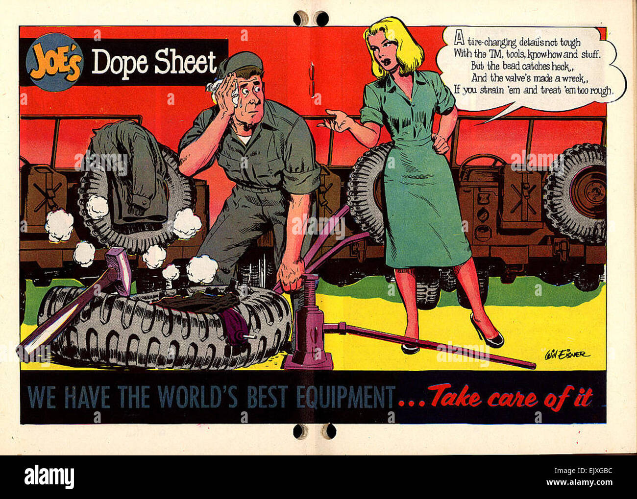 Joe's Dope Sheet (Issue 061 1957 page024 page025 Stock Photo - Alamy