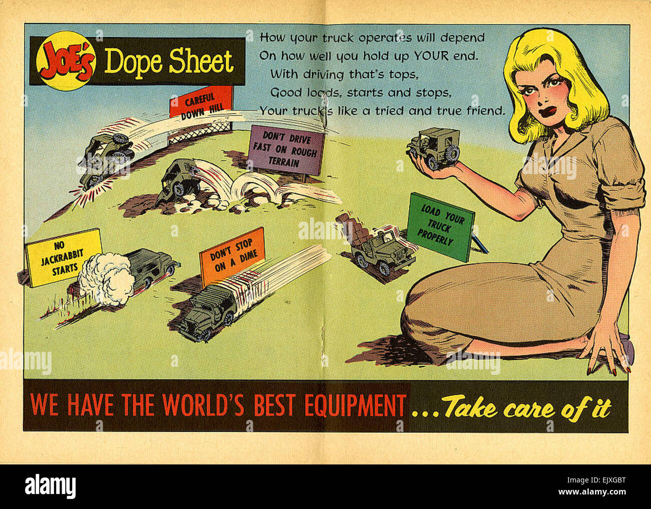 This issue of 'Joe's Dope Sheet' from 1958, drawn by Will Eisner ...