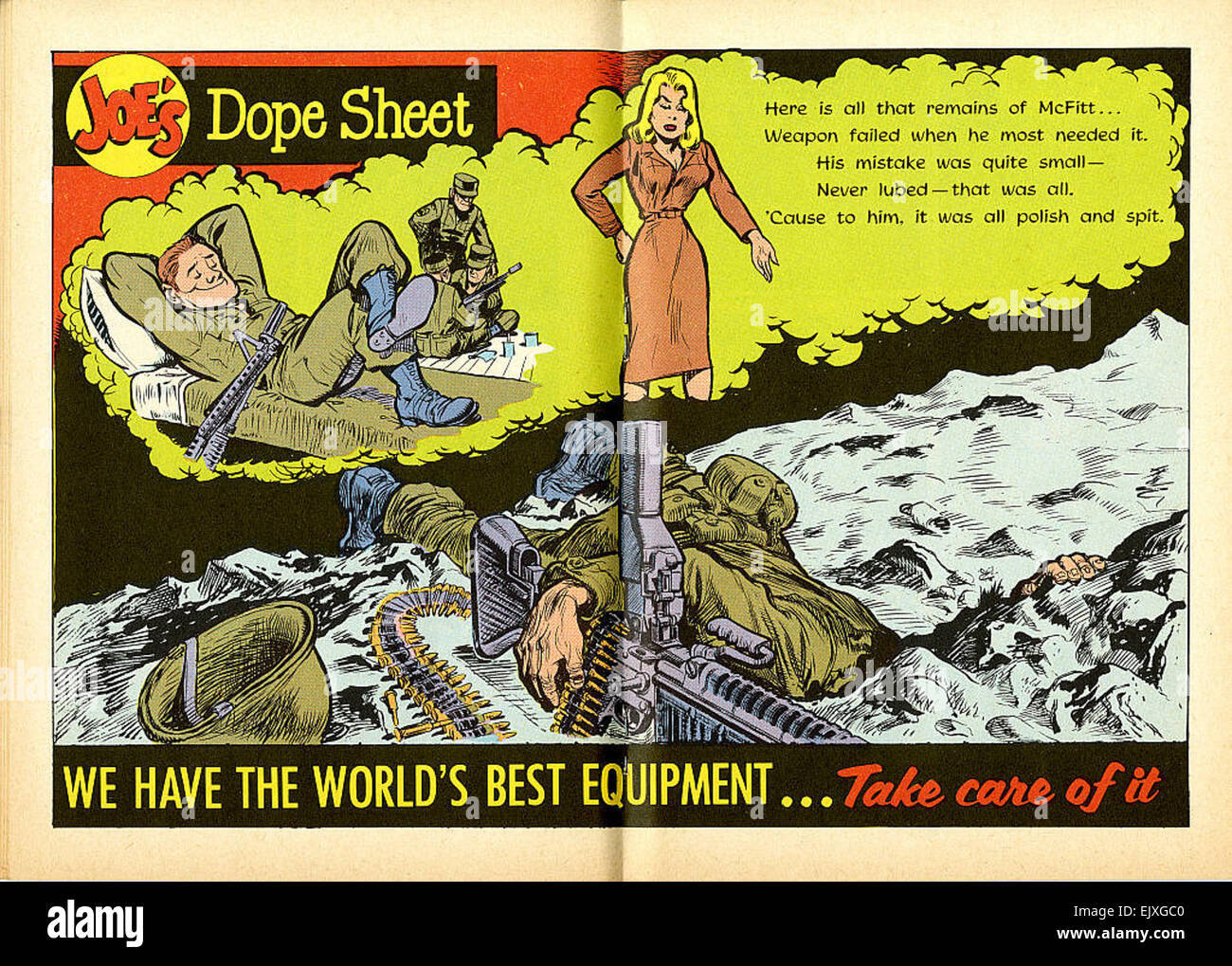 This issue of Joe's Dope Sheet (1959) features work by Will Eisner, who ...