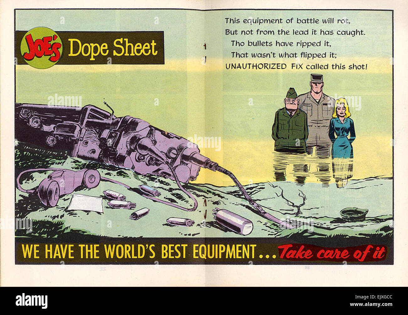 Joe's Dope Sheet, created by Will Eisner, was a comic strip featured in ...