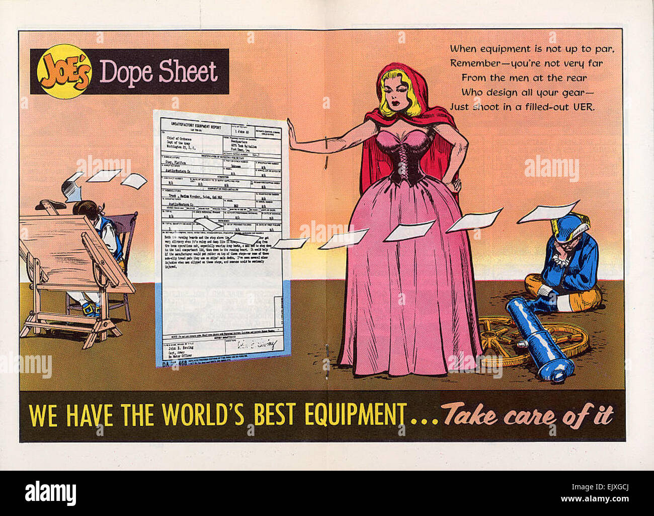 This image is from the 1960 issue of 'Joe's Dope Sheet,' a comic strip ...