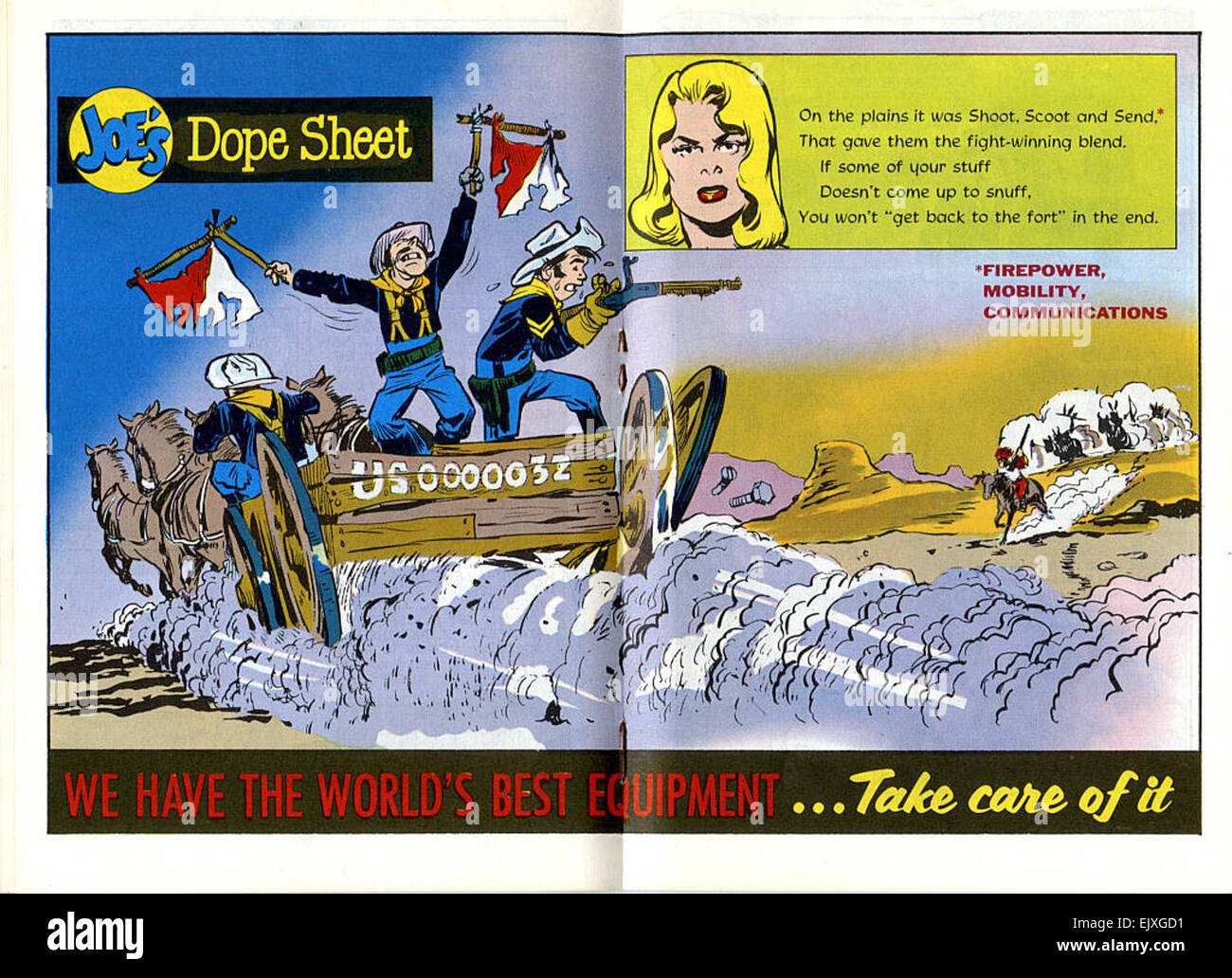 'Joe's Dope Sheet' was a humorous military comic created by Will Eisner ...