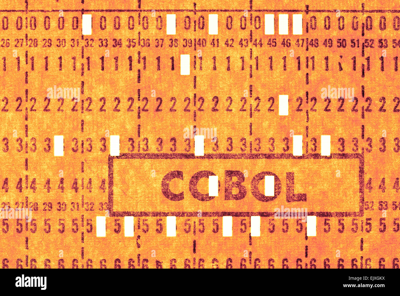 Punchcard hi-res stock photography and images - Alamy