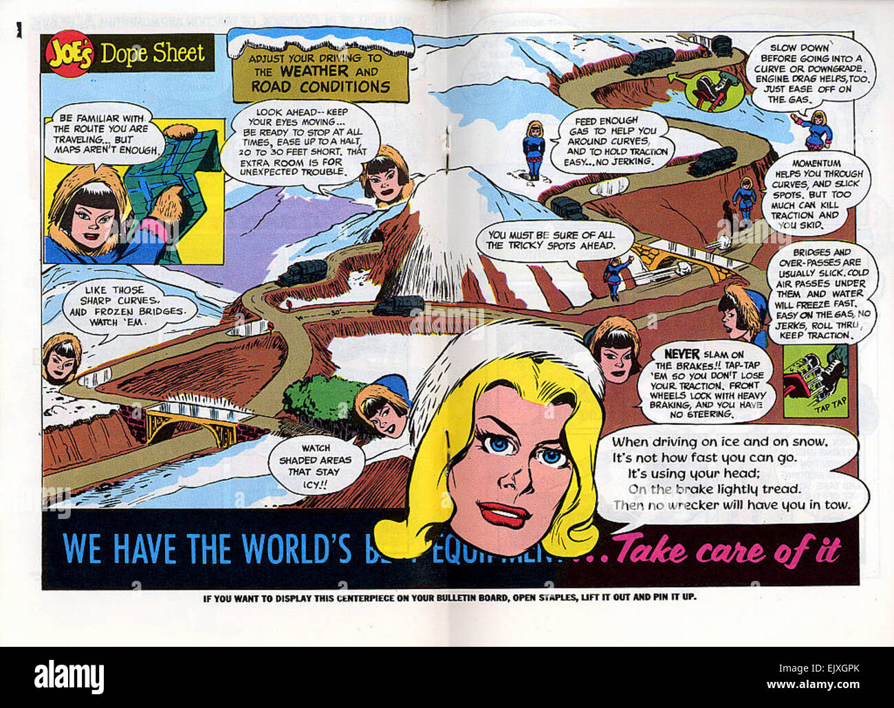 Joe's Dope Sheet, a publication created by Will Eisner, featured ...