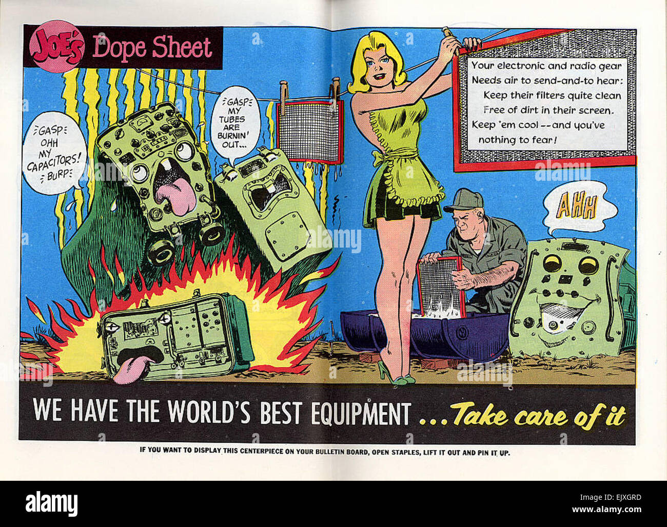 Joe’s Dope Sheet, created by Will Eisner, was a military publication ...
