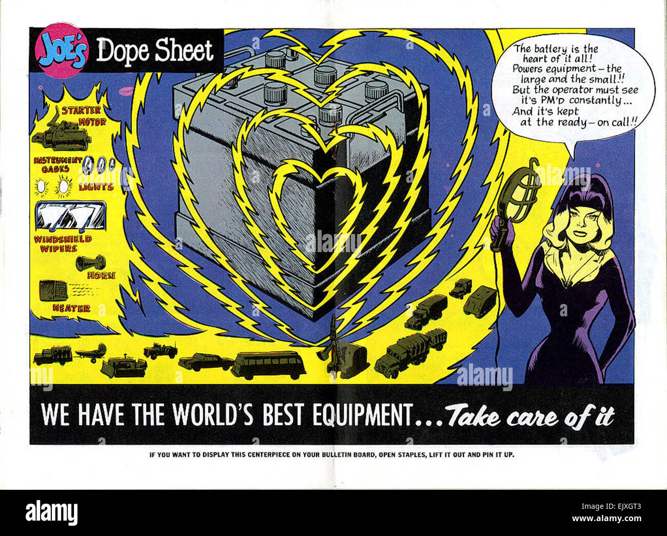 Joe's Dope Sheet was a U.S. Army publication created by Will Eisner to ...