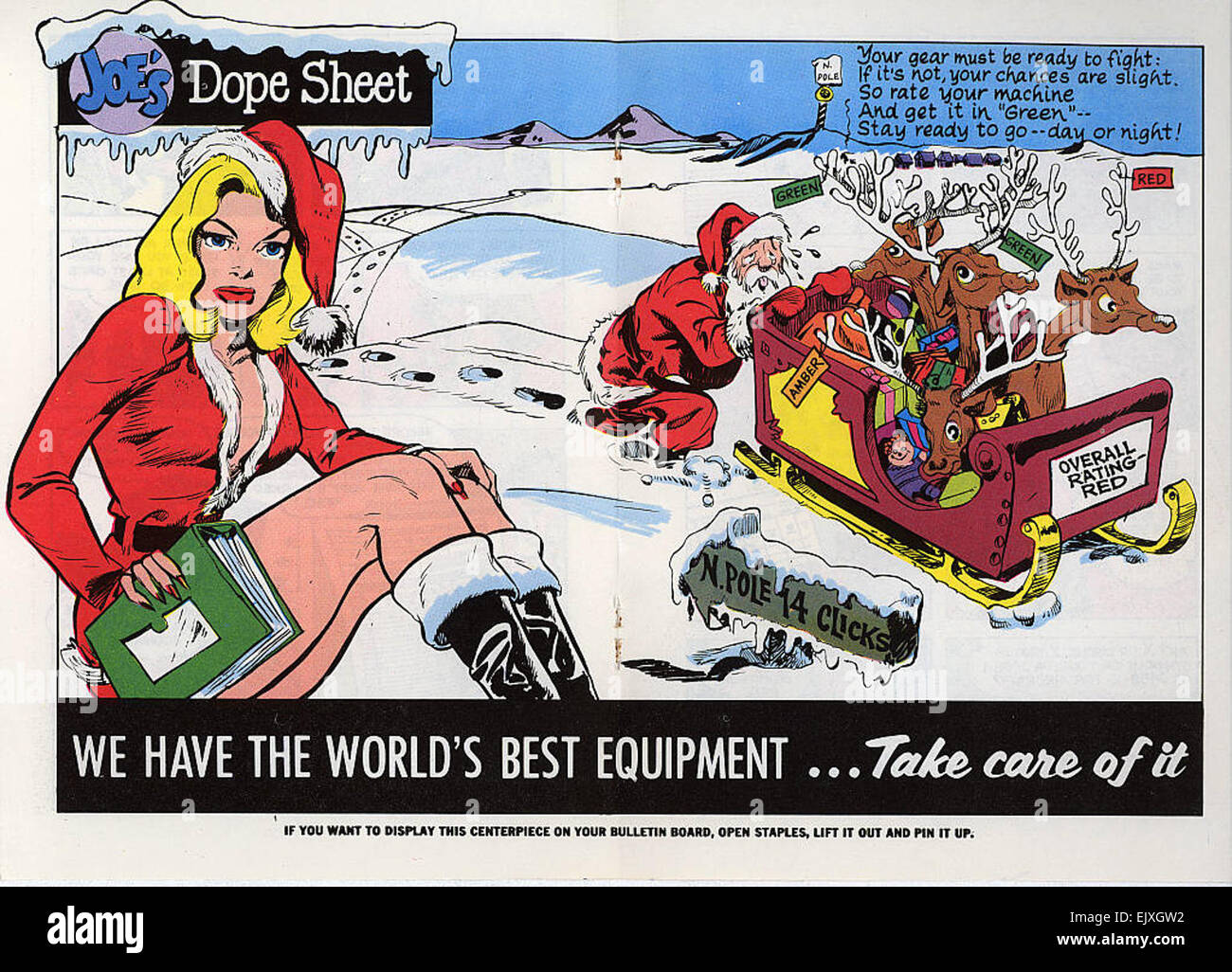 ‘Joe's Dope Sheet’ was a military publication created during World War ...