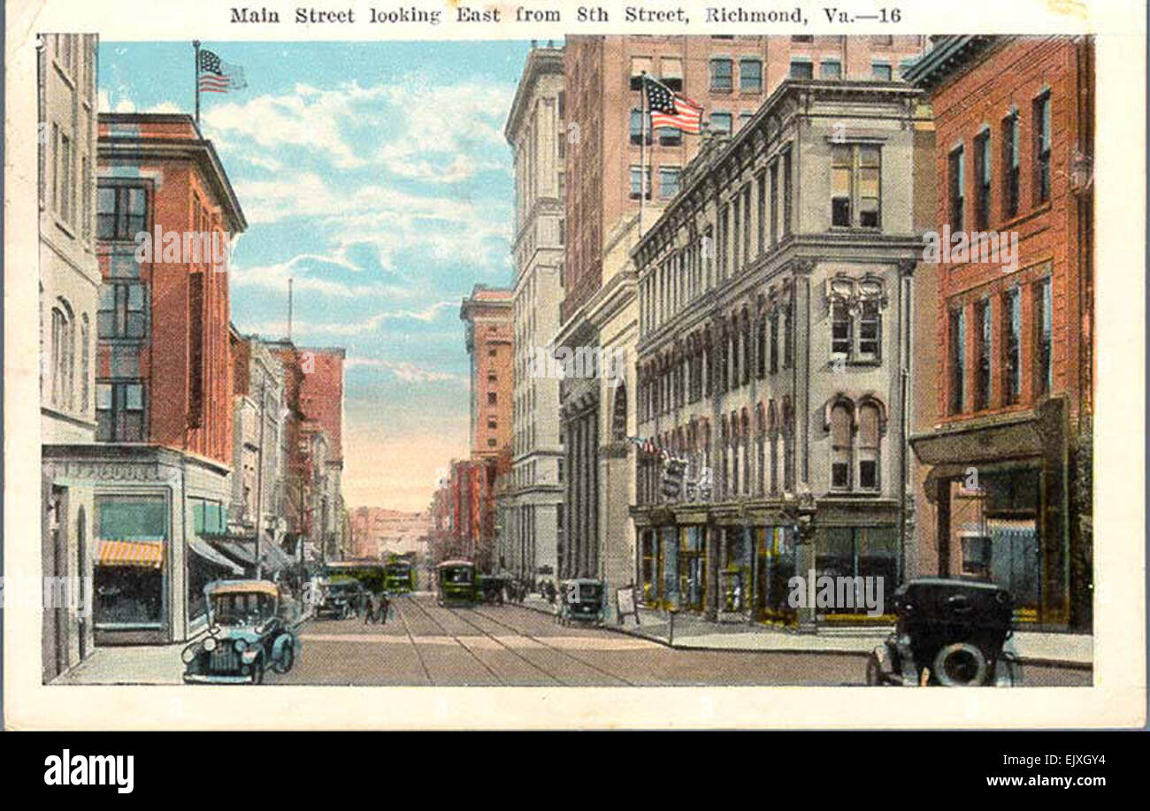 Richmond Virginia Va Main Street High Resolution Stock Photography and ...