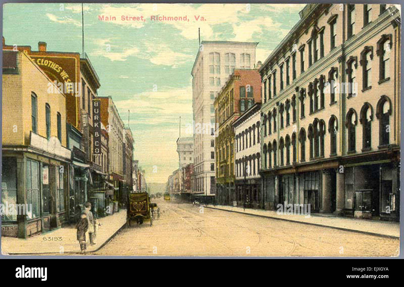 Richmond virginia va main street hi-res stock photography and images ...