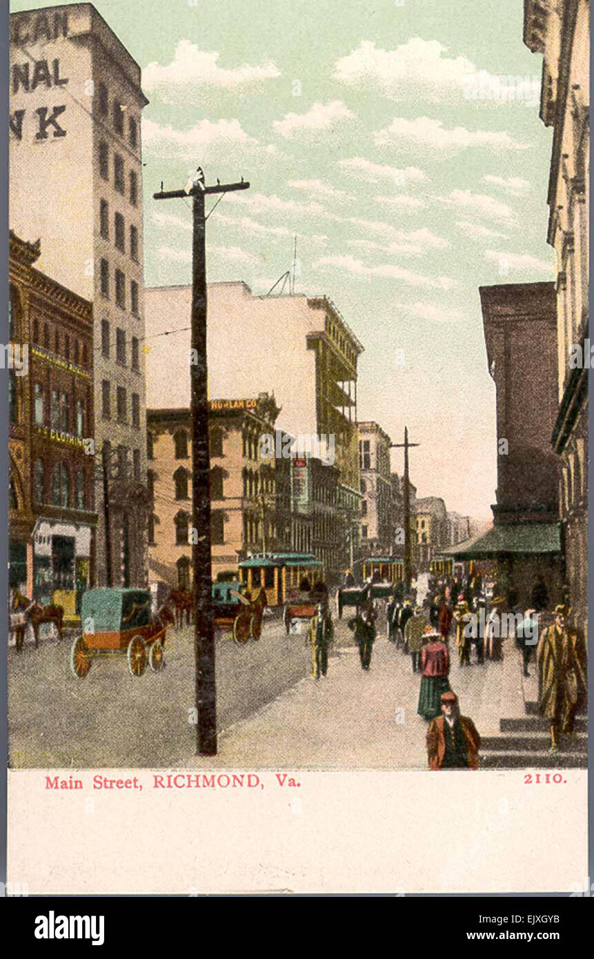 Richmond virginia va main street hi-res stock photography and images ...