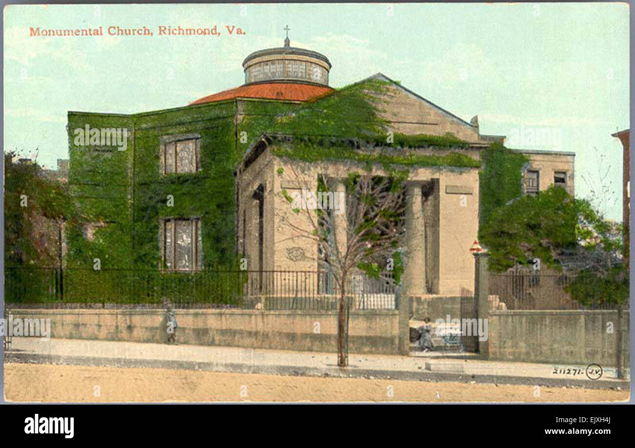 The Monumental Church in Richmond, Virginia, is an iconic early 19th ...