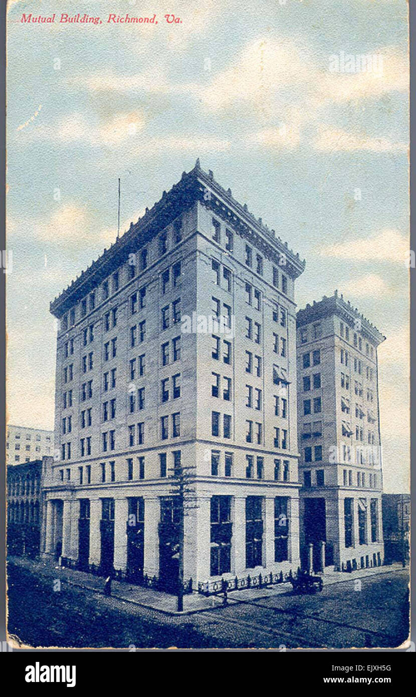 Mutual Building, Richmond, Va Stock Photo - Alamy