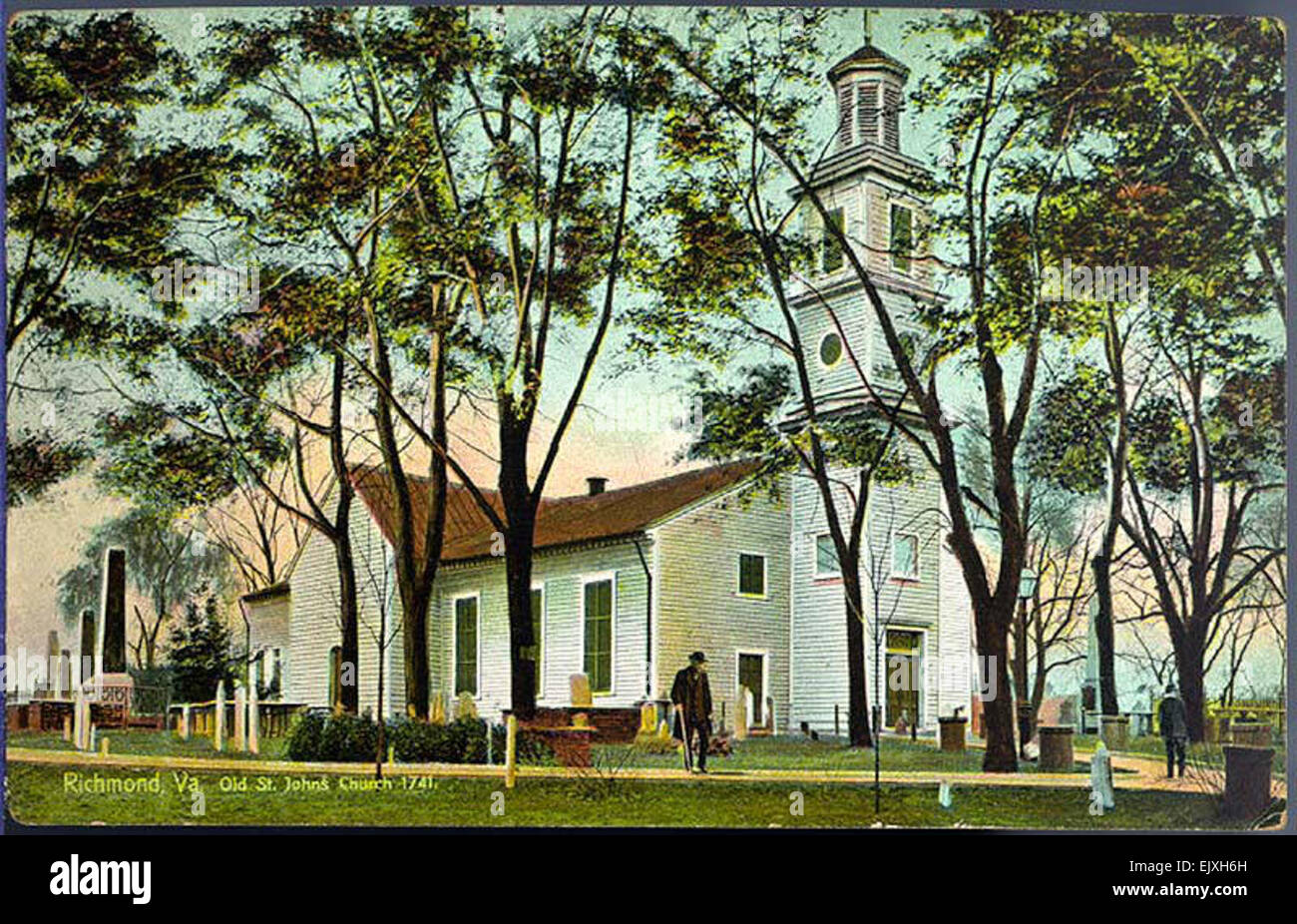 The *Old St. Johnâ€™s Church* in Richmond, Virginia, is a significant ...