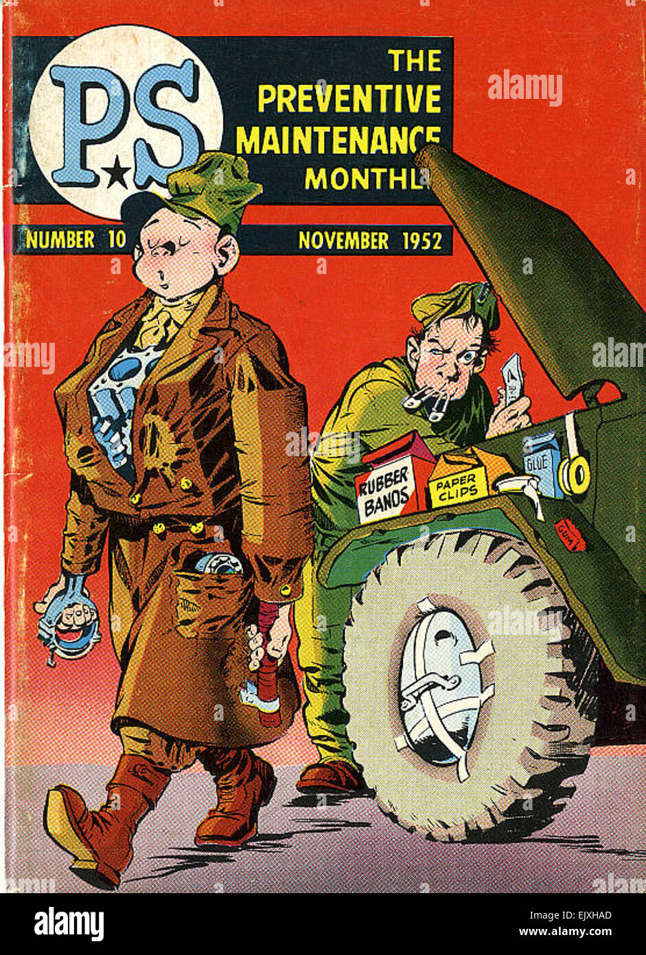 Cover of PS Magazine, featuring Will Eisner's work, highlighting his ...