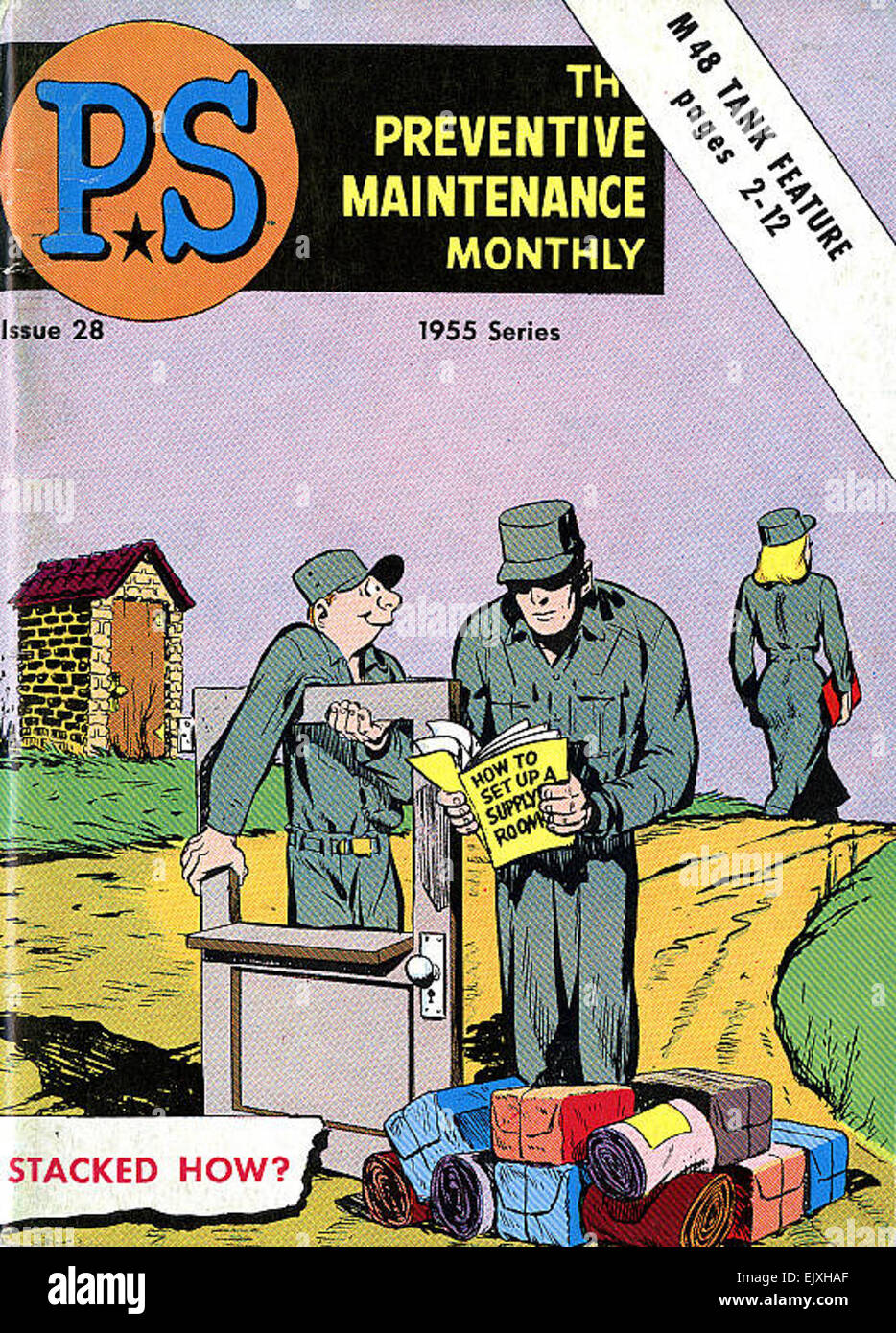 The cover of PS Magazine, a publication created by Will Eisner during ...