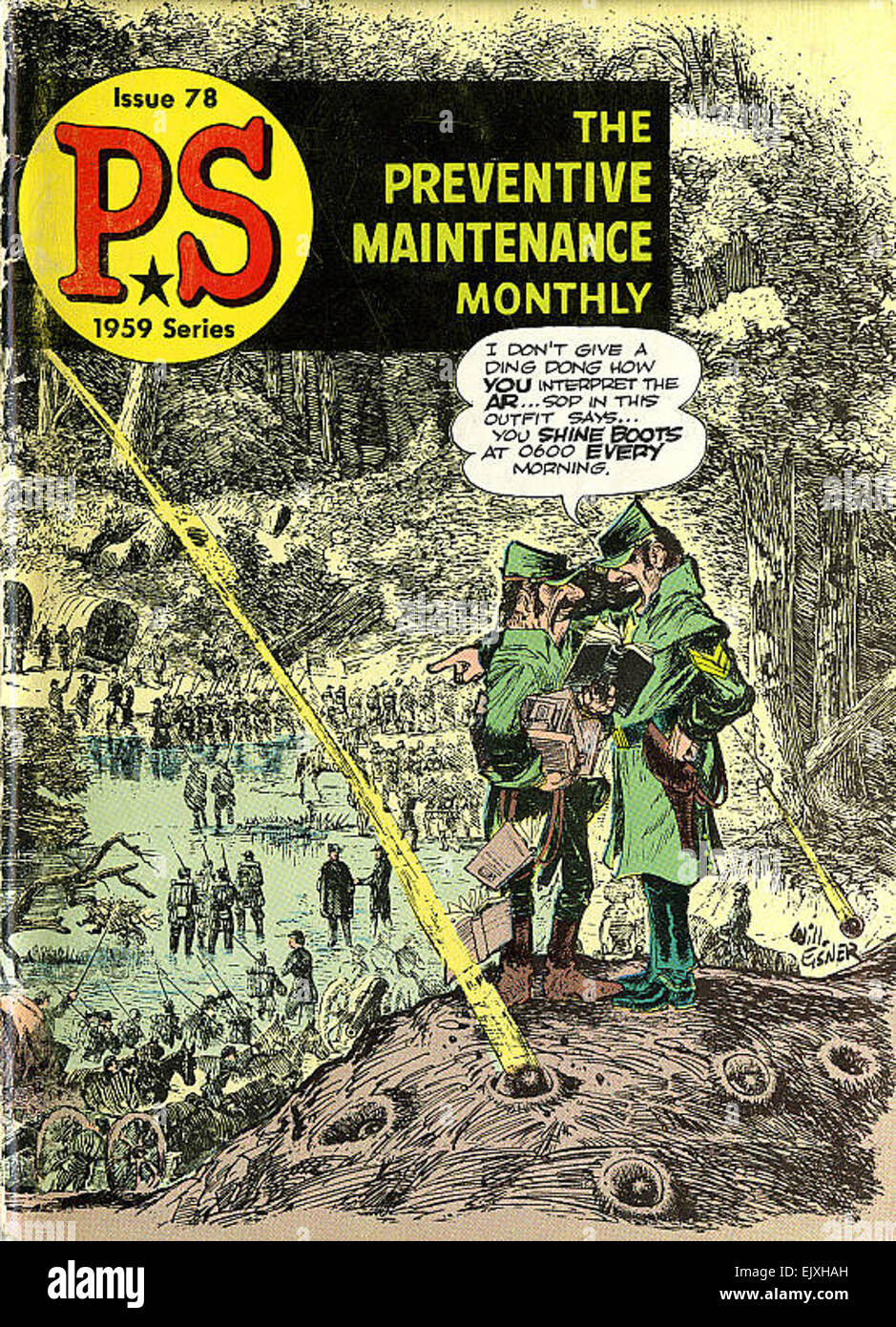 PS Magazine, created by Will Eisner, was designed to engage soldiers in ...
