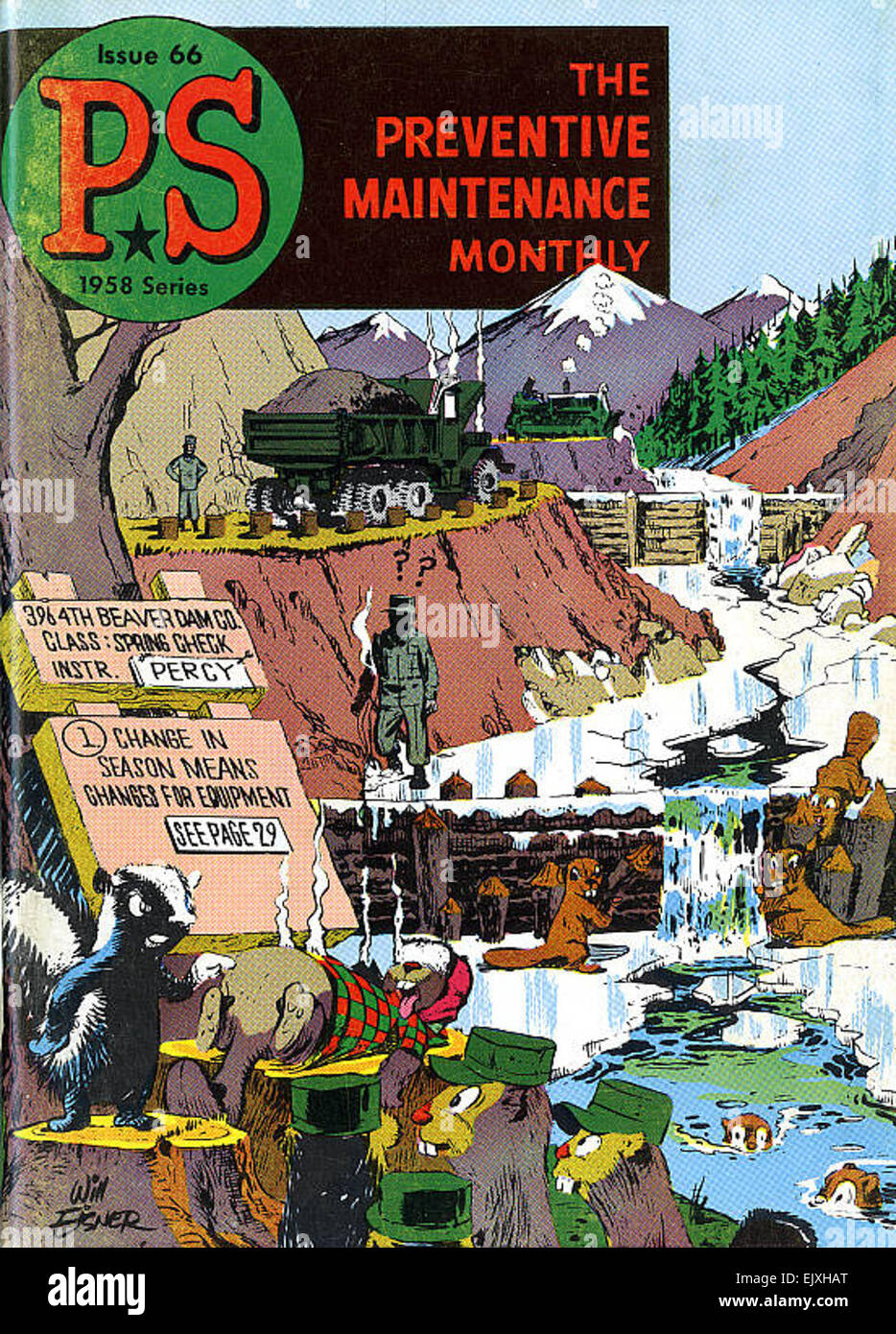 The cover of PS Magazine, a publication created for U.S. Army personnel ...