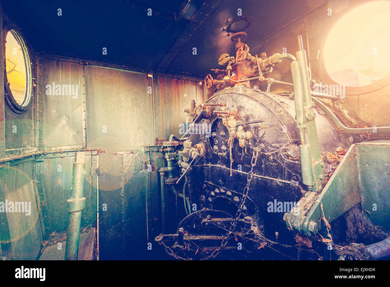 Decommissioned train hi-res stock photography and images - Alamy