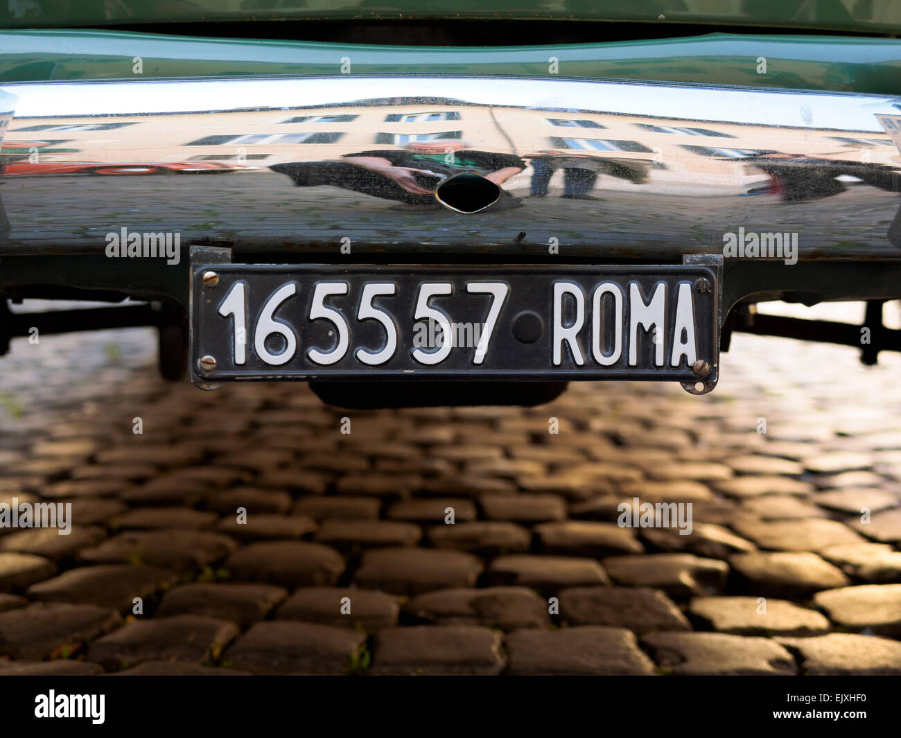 Old number plates hi-res stock photography and images - Alamy