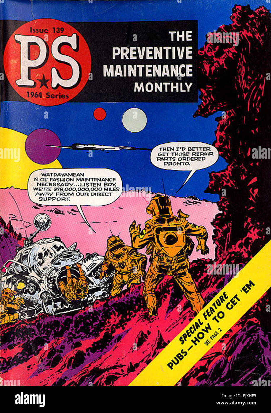 The cover page of PS Magazine, featuring Joe Dope, a character created ...