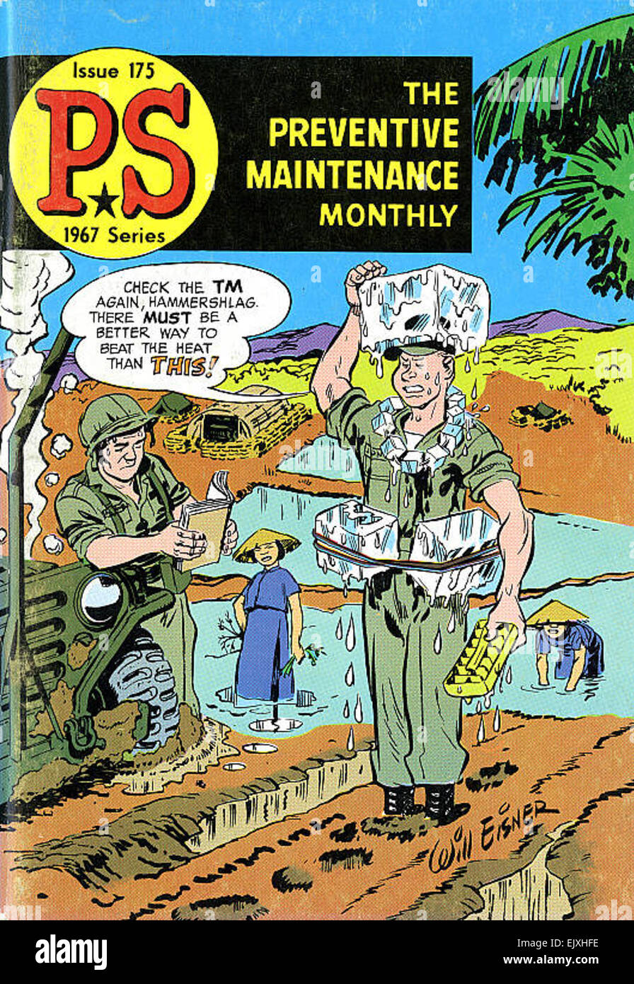 Will Eisner's work on PS Magazine, initially created for the U.S. Army ...