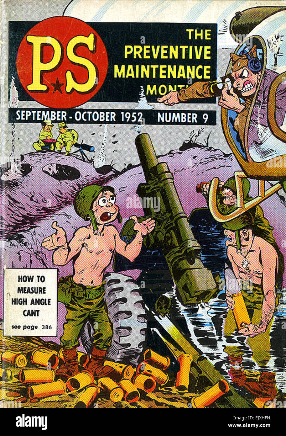 The cover page of PS Magazine, featuring artwork by Will Eisner. Eisner ...