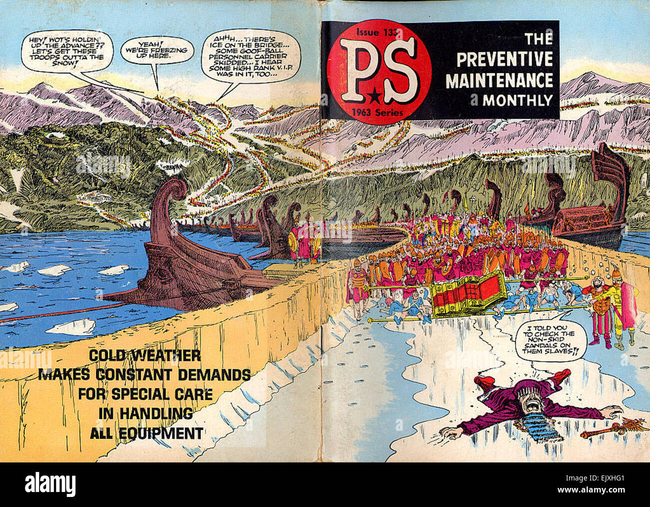 The cover of *PS Magazine*, designed by Will Eisner, features his ...