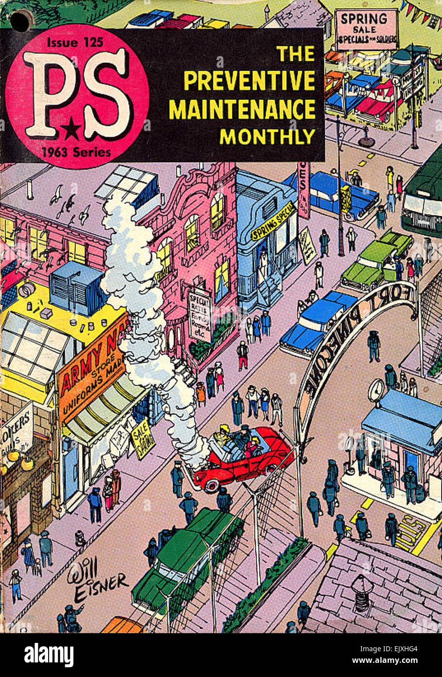 Will Eisner, already renowned for his work on *The Spirit*, contributed ...