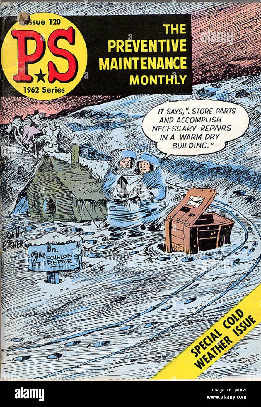 The cover of *PS Magazine* features a design by Will Eisner, one of the ...