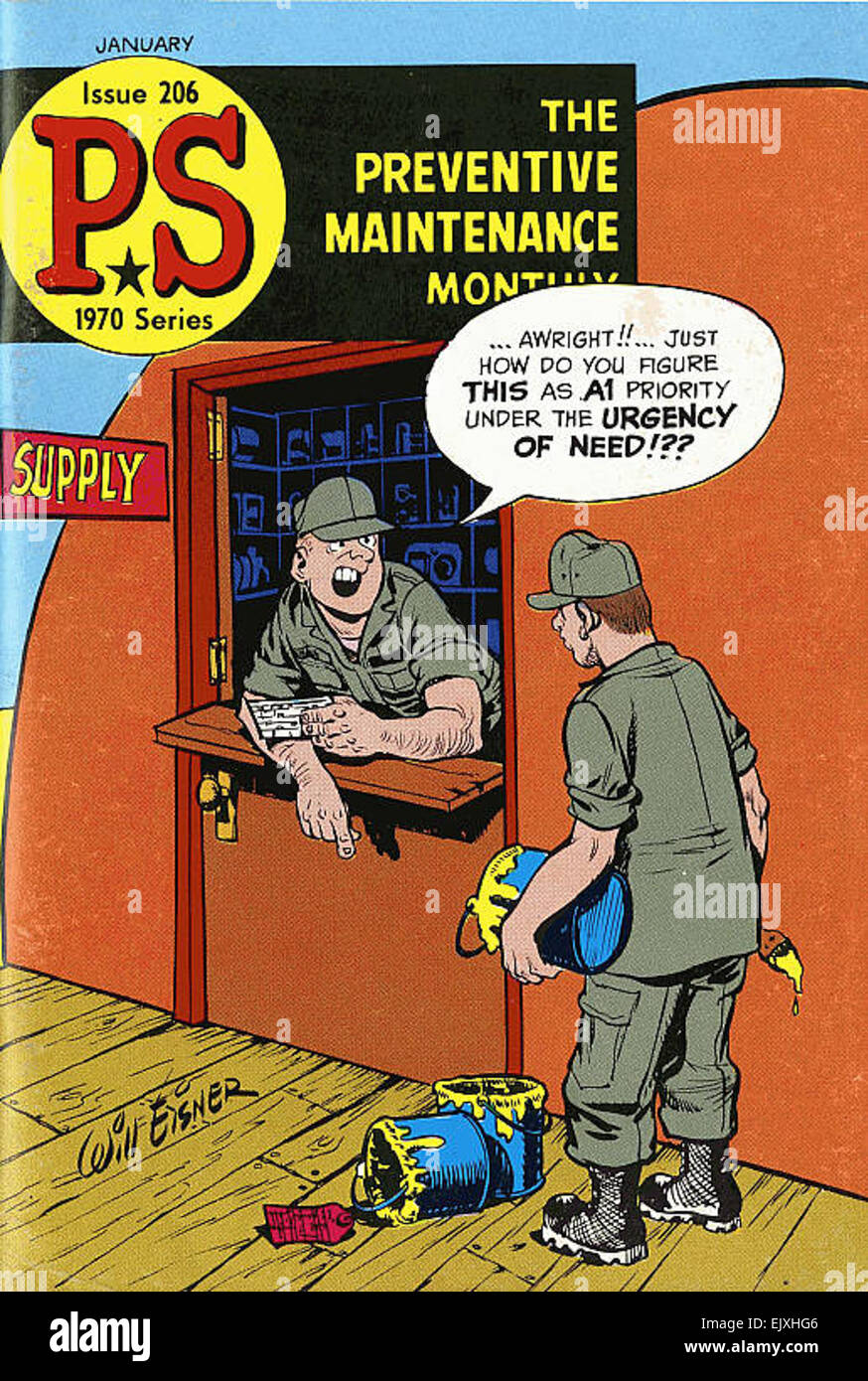 PS Magazine, under the direction of Will Eisner, became a ...