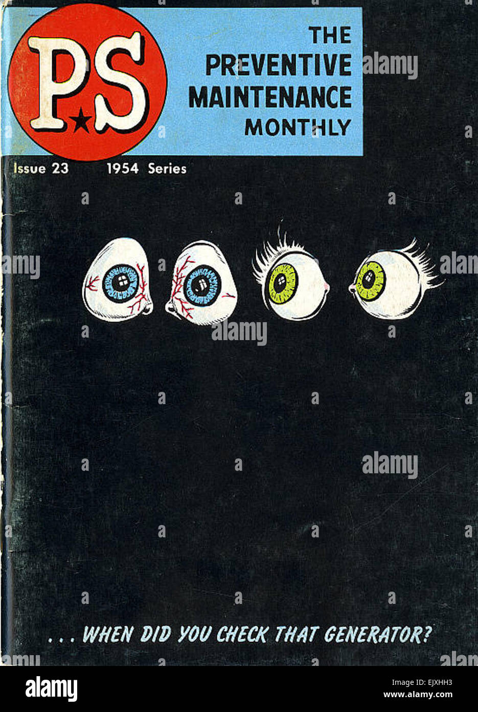 This is a cover page from PS Magazine, an Army publication directed by ...