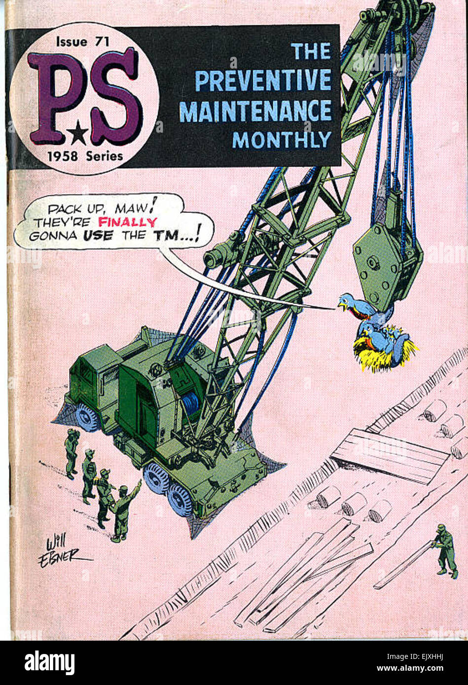 This cover page for PS Magazine illustrates Will Eisner’s significant ...