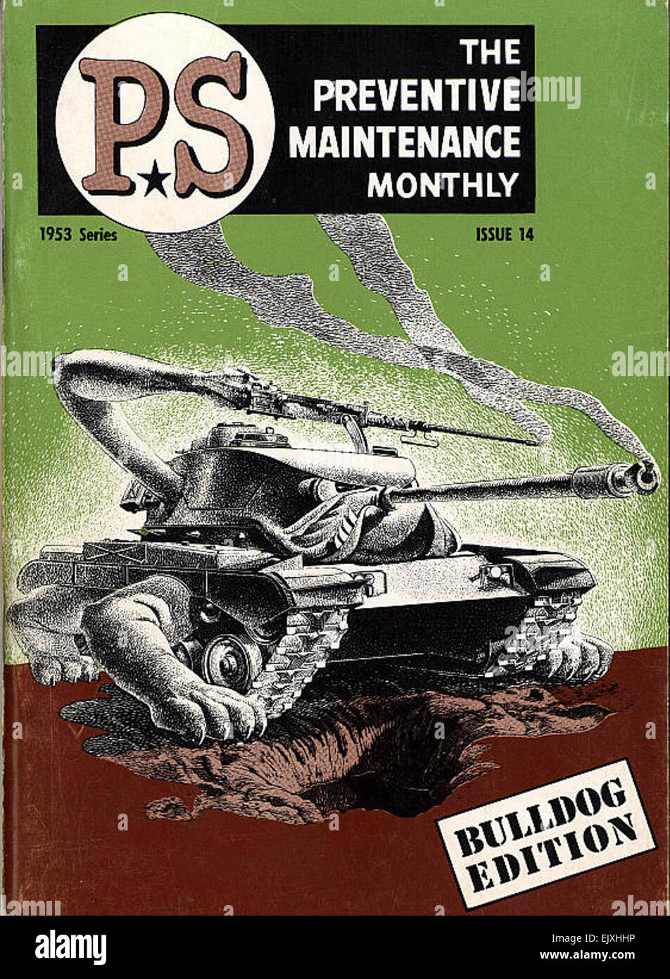 This cover of PS Magazine, designed by Will Eisner, features his iconic ...