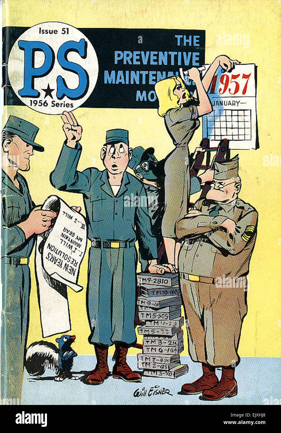 This cover from PS Magazine illustrates Will Eisnerâ€™s iconic role as ...