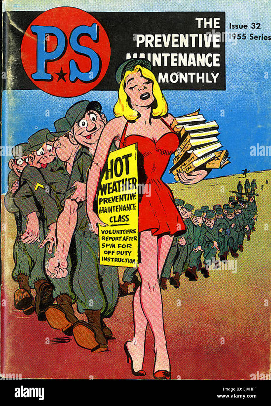 The PS Magazine cover, showcasing Eisner's distinctive style ...