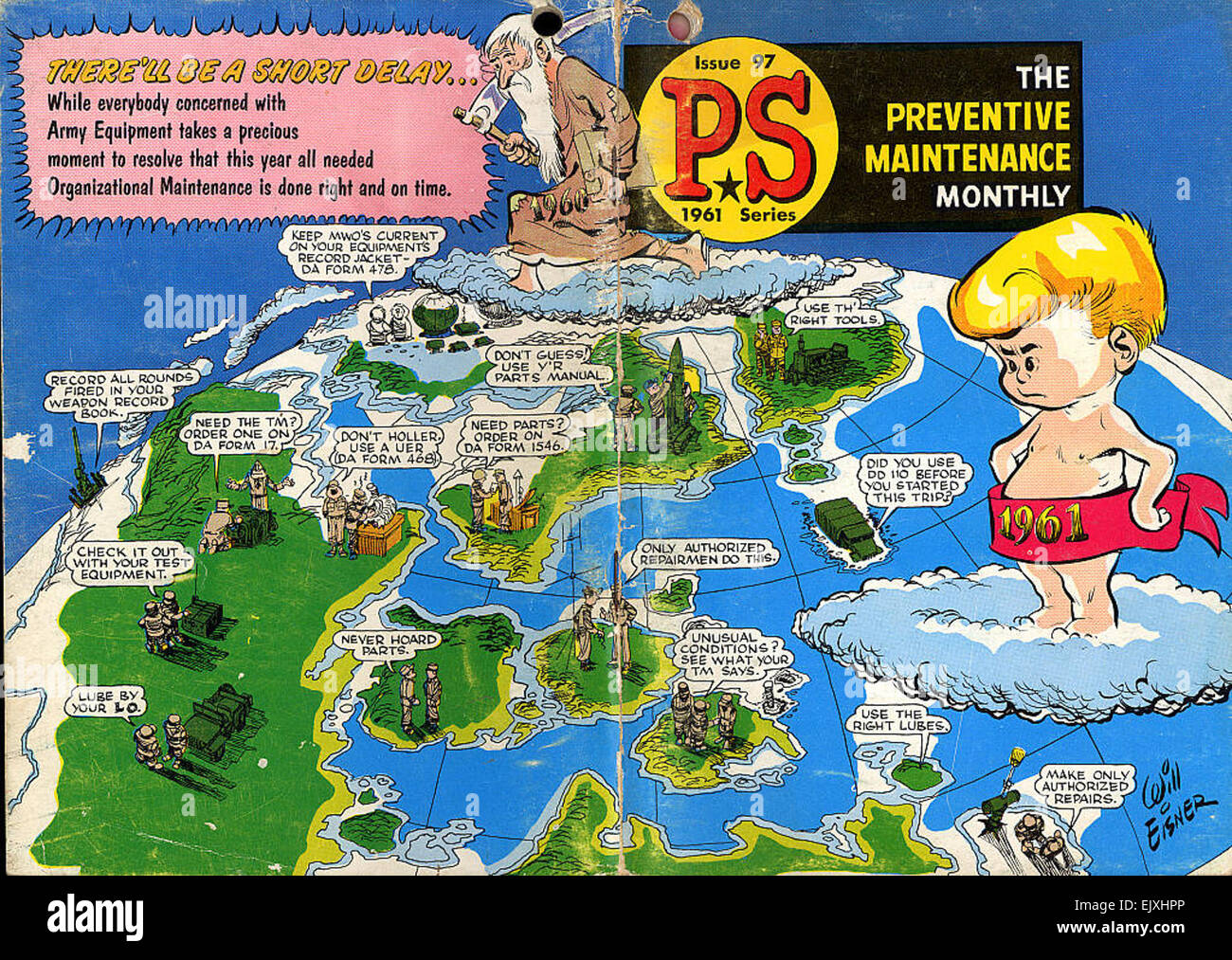 PS Magazine, created by Will Eisner, was a military publication ...