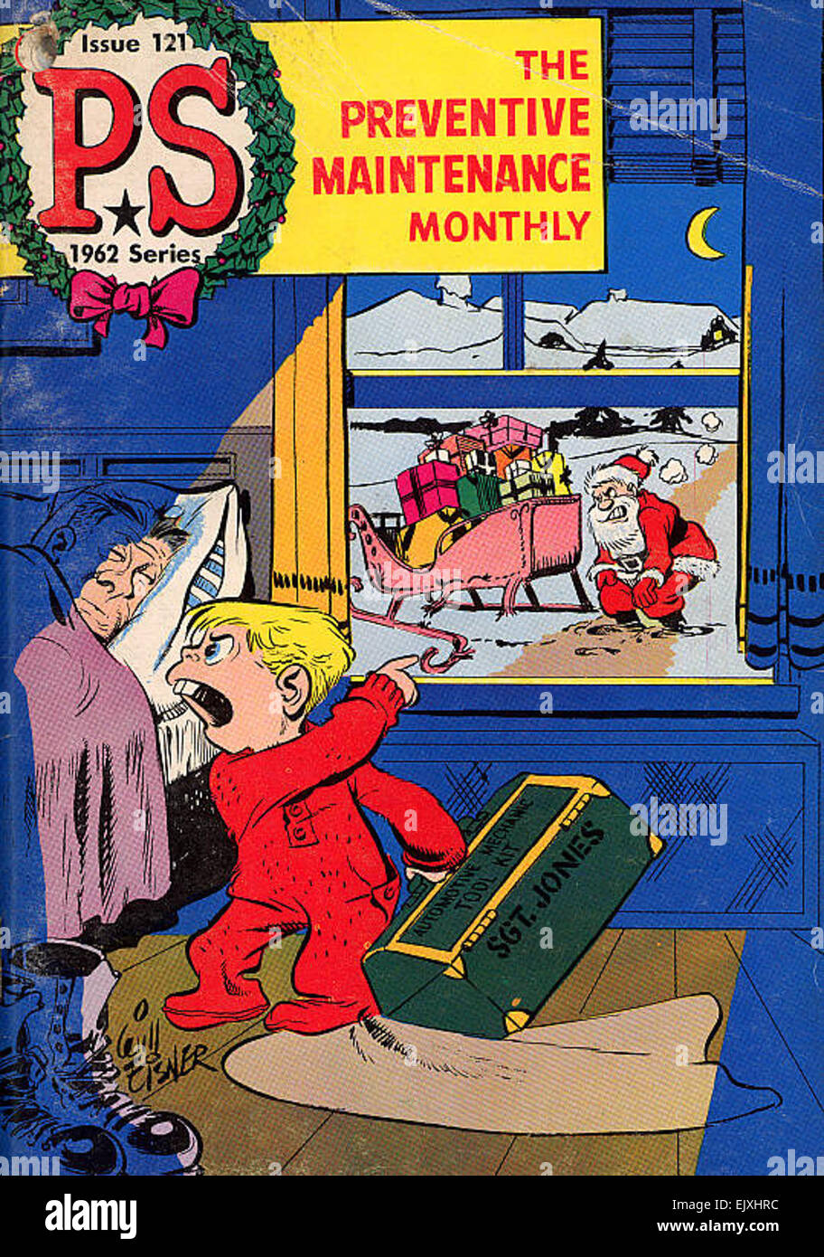 The cover page of PS Magazine from 1951, directed by Will Eisner ...