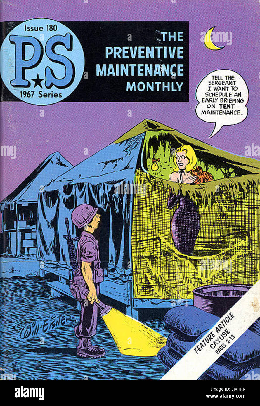 PS Magazine, a military publication created by Will Eisner, was ...