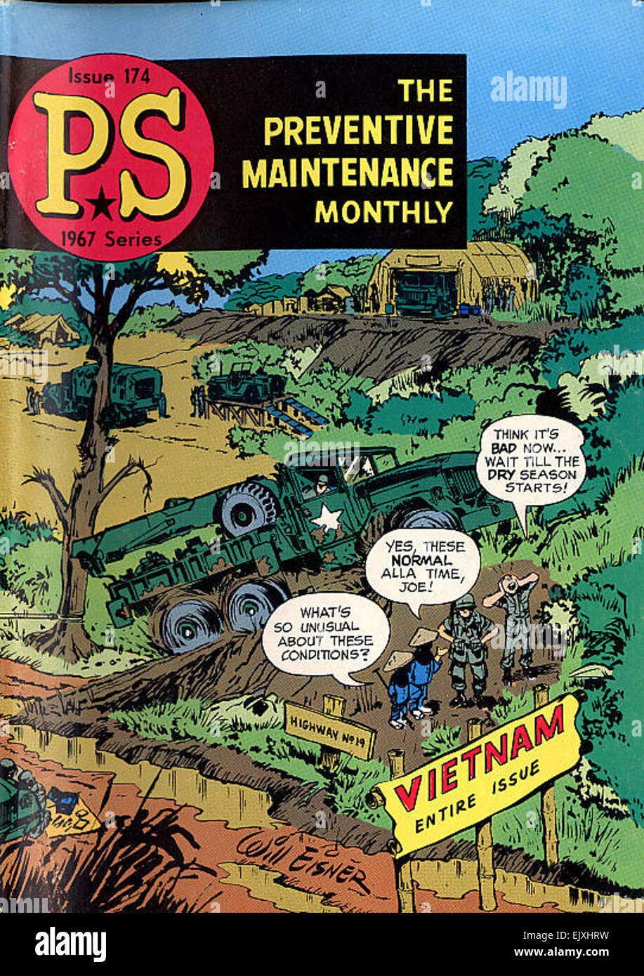 PS Magazine was a military publication directed by Will Eisner that ...