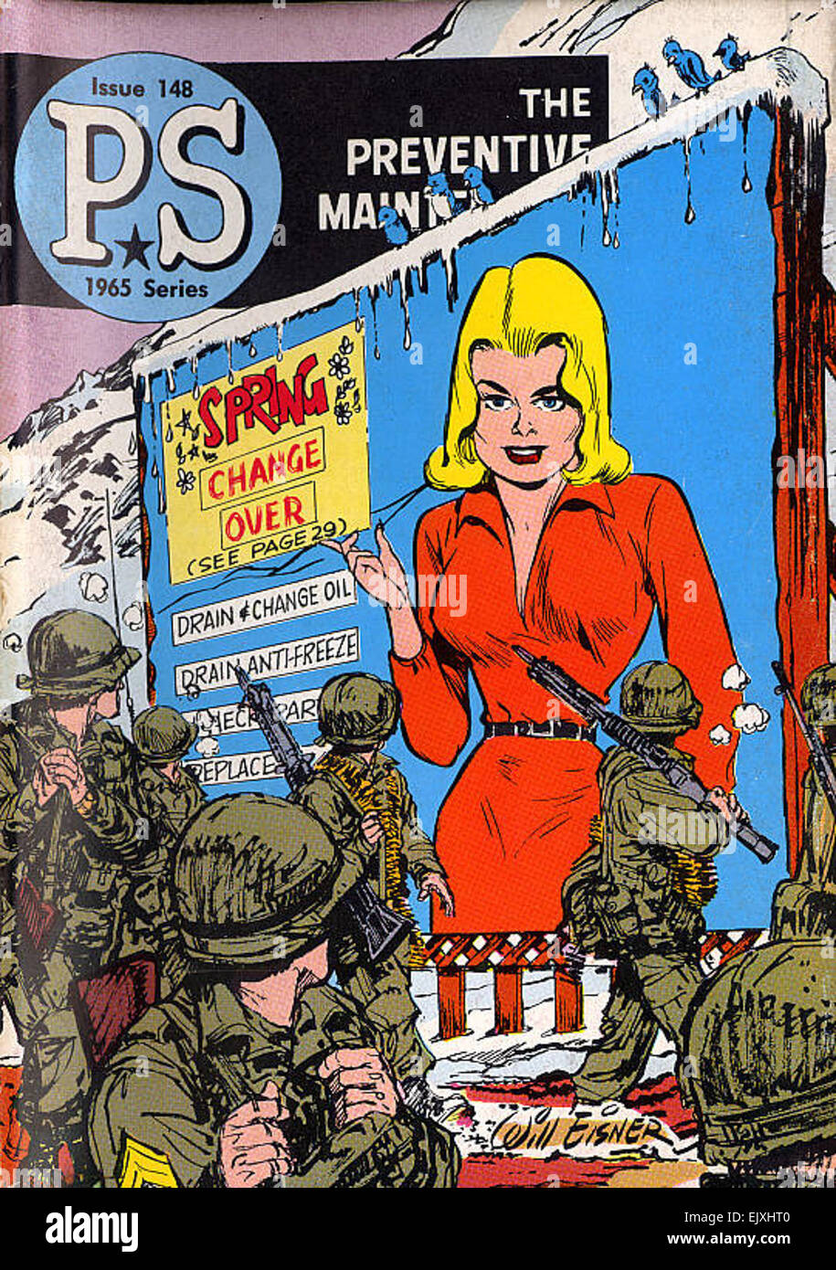 PS Magazine, created by Will Eisner, was a U.S. Army publication that ...